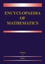 Encyclopaedia of Mathematics: Volume 6: Subject Index — Author Index ...