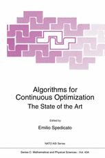 Algorithms for Continuous Optimization: The State of the Art | SpringerLink