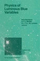 Physics of Luminous Blue Variables: Proceedings of the 113th Colloquium ...