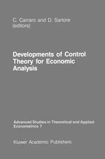 Developments of Control Theory for Economic Analysis | SpringerLink