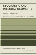 Stochastic and Integral Geometry | Springer Nature Link (formerly SpringerLink)