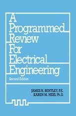A Programmed Review for Electrical Engineering | SpringerLink