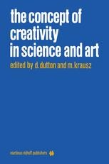 The Concept of Creativity in Science and Art | SpringerLink