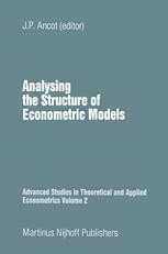 Analysing the Structure of Economic Models | SpringerLink
