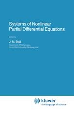 Systems of Nonlinear Partial Differential Equations | SpringerLink