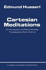 Cartesian Meditations: An Introduction to Phenomenology | Springer ...