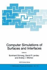 Computer Simulations of Surfaces and Interfaces | SpringerLink