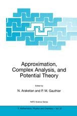 Approximation, Complex Analysis, and Potential Theory | Springer Nature Link (formerly SpringerLink)