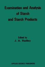 Examination and Analysis of Starch and Starch Products | Springer ...