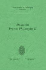 Studies in Process Philosophy II | SpringerLink