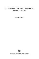 Studies in the Philosophy of Kierkegaard | SpringerLink
