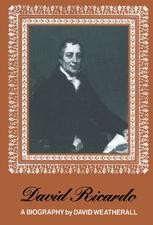 David Ricardo: A Biography | SpringerLink