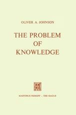 The Problem of Knowledge: Prolegomena to an Epistemology | Springer ...