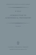 Introduction to Astronomical Photometry | SpringerLink