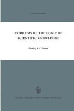 Problems of the Logic of Scientific Knowledge | SpringerLink