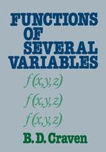 Functions of several variables | SpringerLink