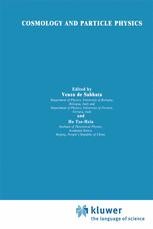Cosmology and Particle Physics | SpringerLink