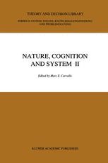 Nature, Cognition and System II: Current Systems-Scientific Research on ...
