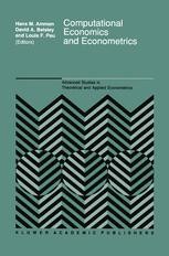 Computational Economics and Econometrics | SpringerLink