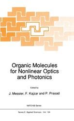 Organic Molecules for Nonlinear Optics and Photonics | SpringerLink