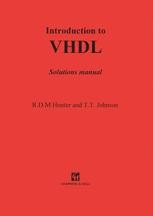 Introduction to VHDL: Solutions manual | SpringerLink