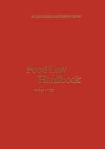 Food Law Handbook | Springer Nature Link (formerly SpringerLink)
