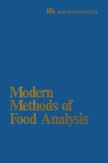 Modern Methods of Food Analysis | SpringerLink