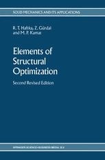 Elements of Structural Optimization | SpringerLink