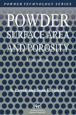 Powder Surface Area and Porosity | SpringerLink