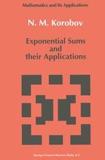 Exponential Sums and their Applications | SpringerLink