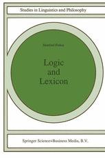 Logic and Lexicon: The Semantics of the Indefinite | SpringerLink