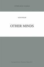 Other Minds | Springer Nature Link (formerly SpringerLink)