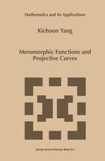 Meromorphic Functions and Projective Curves | SpringerLink