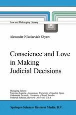 Conscience and Love in Making Judicial Decisions | SpringerLink