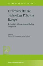 Environmental and Technology Policy in Europe: Technological Innovation ...