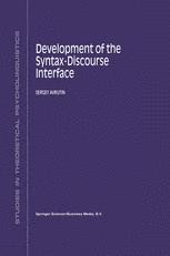 Development of the Syntax-Discourse Interface | SpringerLink