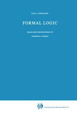 Formal Logic | SpringerLink