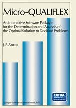 Micro — QUALIFLEX: An Interactive Software Package for the ...