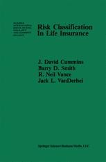 Risk Classification in Life Insurance | Springer Nature Link
