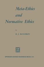 Meta-Ethics and Normative Ethics | SpringerLink