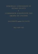 European Commission of Human Rights / Commission Europeenne des Droits ...