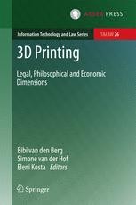 3D Printing: Legal, Philosophical and Economic Dimensions | SpringerLink