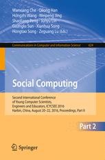 Social Computing: Second International Conference of Young Computer ...