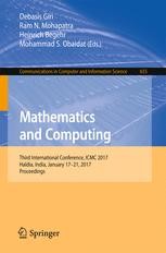 Mathematics and Computing: Third International Conference, ICMC 2017 ...