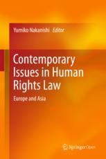 Contemporary Issues in Human Rights Law: Europe and Asia | Springer ...