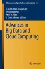Advances in Big Data and Cloud Computing | SpringerLink