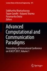 Advanced Computational and Communication Paradigms: Proceedings of ...