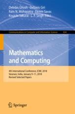 Mathematics and Computing: 4th International Conference, ICMC 2018 ...