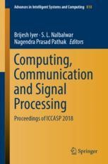 Computing, Communication and Signal Processing: Proceedings of ICCASP ...