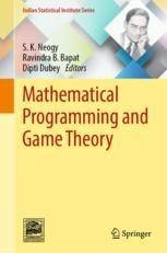 Mathematical Programming and Game Theory | SpringerLink